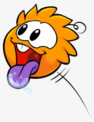Orange Puffle Troll Face - Orange Puffle Png - 648x765 PNG Download ...