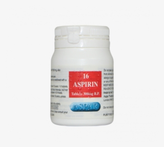 Aspar Aspirin Tabs In Tubs 16's - 736x460 PNG Download - PNGkit