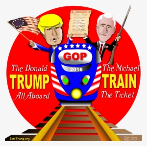 Trump Clipart Train Trump - Donald Trump - 1500x1492 PNG Download - PNGkit