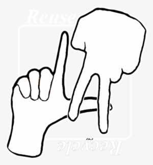 Free Mickey Mouse Hand Gang Signs - Gang Signal - 600x863 PNG Download ...