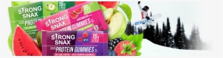 3 Amazing Protein Gummy Flavors To Choose From - 1600x424 PNG Download ...