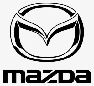 Logo Solid Black Vertical - Mazda Logo Black And White - 2400x2220 PNG ...