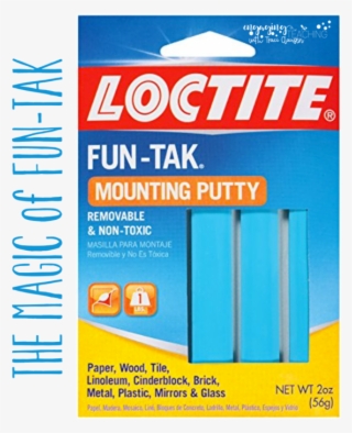 Fun-tak Mounting Putty - 600x684 PNG Download - PNGkit