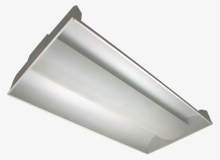 Direct/indirect Lay In Troffer 3-lamp T8 Fluorescent - 600x600 PNG ...