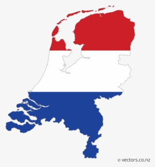 Flag Vector Map Of The Netherlands - Relief Map Of Holland - 700x700 ...