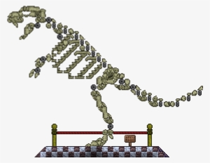 Dinosaur Fossil - Terraria Dinosaur - 624x464 PNG Download - PNGkit