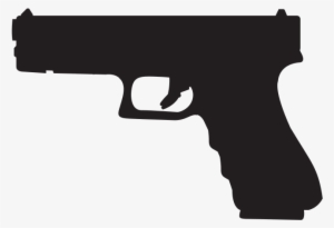 Glock 19 Silhouette - Glock 17 - 1280x548 PNG Download - PNGkit