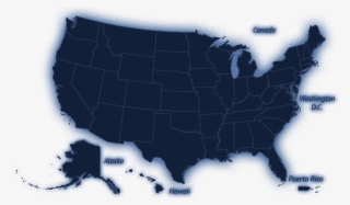 Us - Northeast Midwest South Pacific Coast - 820x436 PNG Download - PNGkit