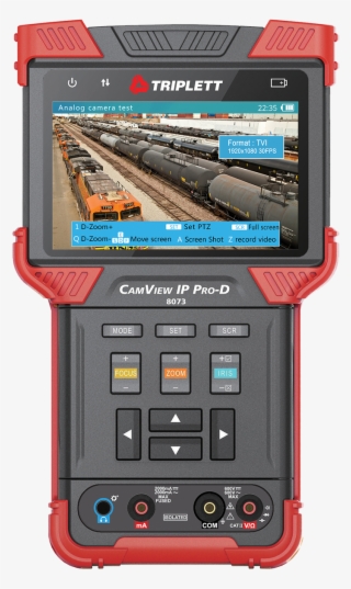 All In One Ahd, Tvi, Cvi And Ip Camera Tester - Triplett Ip Pro ...