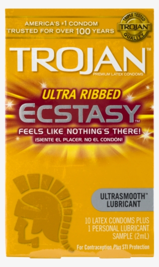 Trojan Charged Orgasmic Pleasure Lubricated Latex Condoms - Spermicide ...