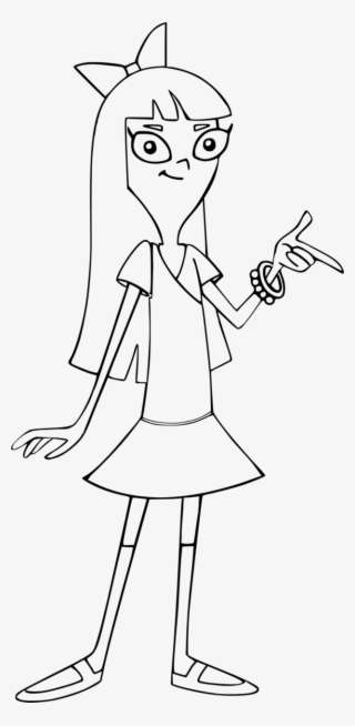 Coloring Inspirations Thanksgiving Phineas And Ferb - Stacy De Phineas ...