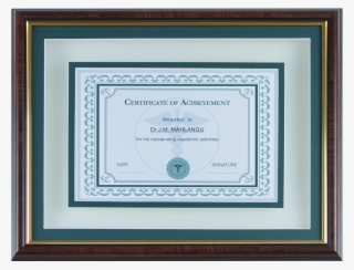 Décor Float Certificate 250x350mm - Picture Frame - 1575x1575 PNG ...