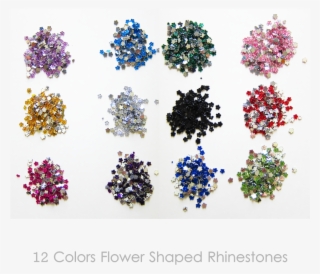 Flower Shaped 4mm Rhinestones - Bead - 960x959 PNG Download - PNGkit