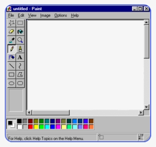Windows Paint Png Transparent Background - Ms Paint Windows 98 ...