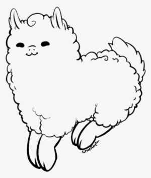 Drawn Llama Base - Alpaca Base - 480x540 PNG Download - PNGkit
