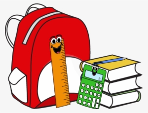 Math Book Clipart - School Things Clip Art - 438x335 PNG Download - PNGkit