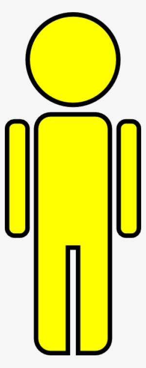 Yellow Person Clip Art - 234x590 PNG Download - PNGkit