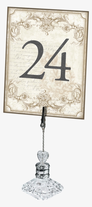 Vintage Gold Table Numbers 1-24 - Numbers - 1024x1024 PNG Download - PNGkit