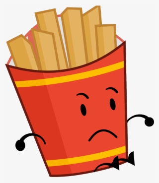 Battle Dream Island Fries - Bfdia Fries - 990x1080 PNG Download - PNGkit