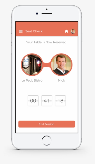 Seatcheck Table Reserved - Mobile Phone - 1240x2126 PNG Download - PNGkit
