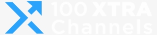 Xtra 100 Xtra Channels Logo - Pattern - 1195x276 PNG Download - PNGkit