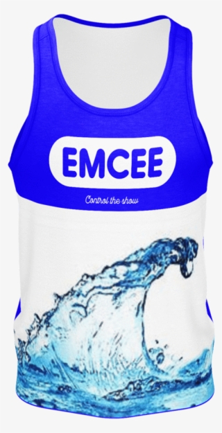 Mens Emcee Wave Graphic Tee - Active Tank - 1024x1024 PNG Download - PNGkit