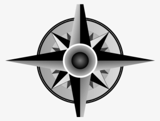 Compass Clipart Transparent Background - Cardinal Direction - 640x480 ...