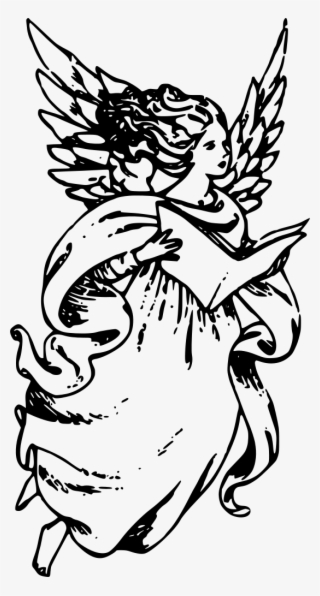 Download Png - Angel With A Book - 549x1024 PNG Download - PNGkit