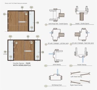 Door Plan Png - Double Doors Plan View - 475x254 PNG Download - PNGkit