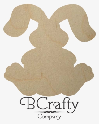 Wooden Bunny Shapes - Easter Wood Cutouts - 1124x1690 PNG Download - PNGkit
