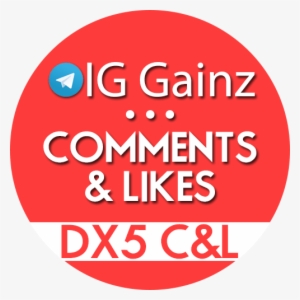 Telegram Iggainz Dx5 C & L Logo - Film - 500x500 PNG Download - PNGkit