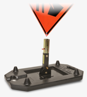 Zephyr Roll-up Road Construction Sign Stand - Zephyr Sign Stands, Black ...