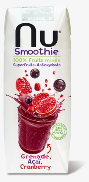 Nu, Smoothie By Nemeco - Nu Smoothies Pomegranate, Acai & Cranberry ...