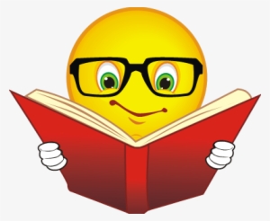 Reading Smiley - 401x330 PNG Download - PNGkit