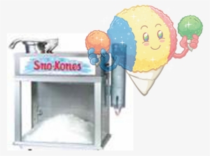 Sno-cone Machine - Snow Cones And Cotton Candy Machines - 3500x2592 PNG ...