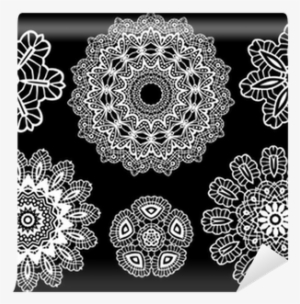 Lace Clip Art - Rose Lace Pattern Png - 2374x2374 PNG Download - PNGkit