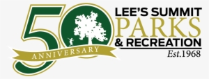 50th Anniversary Logo - Lee's Summit Parks And Rec - 763x291 PNG ...
