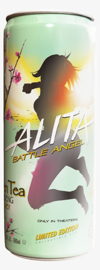 Atlia Battle Angel Green Tea Can - Energy Shot - 900x1326 PNG Download ...