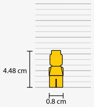 Width And Height Of Lego Microfig - Lego Micro Figure Size - 661x756 ...