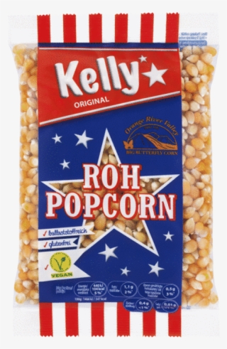 Verpackung Von Kelly Raw Popcorn - Kelly's - 500x740 PNG Download - PNGkit