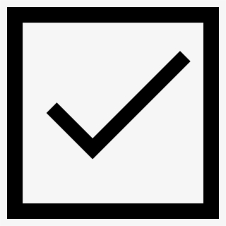 Microsoft Word Check Mark Symbol - Checkbox With Tick Mark - 980x980 ...
