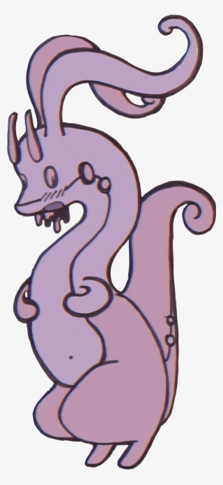 Fanart Pokemon Goodra Originalart Mysticker Purple - Cartoon ...