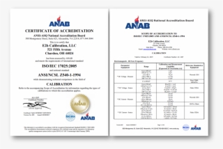 Example Accredited Calibration Certificate - Weighing Scale Calibration ...