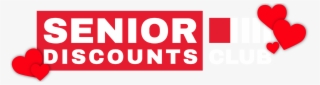 Senior Discounts Club - Sign - 1789x473 PNG Download - PNGkit