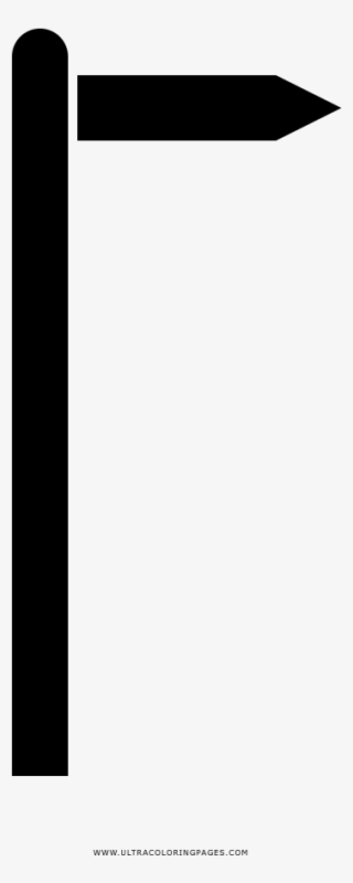 Sign Post Coloring Page - Sign - 1000x1000 PNG Download - PNGkit