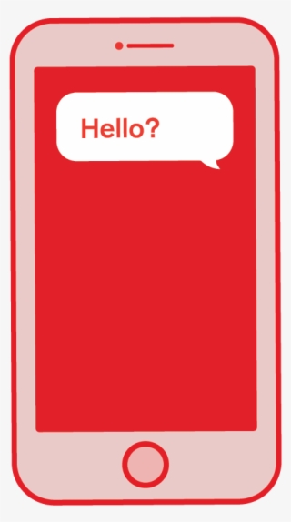 Texting In - Text On Phone Png - 925x882 PNG Download - PNGkit