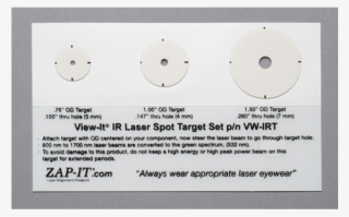 View-it Ir Laser Spot Targets - Poster - 560x560 PNG Download - PNGkit