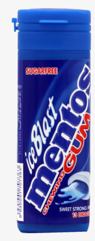 Mentos Gum Ice Blast Mint S - Caffeinated Drink - 550x684 PNG Download ...