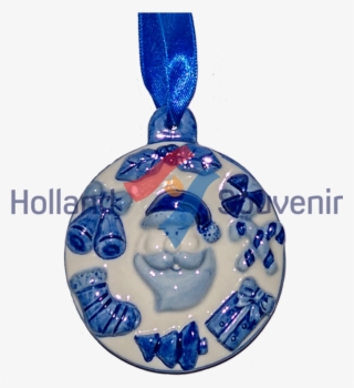 Christmas Ornament 3d Delft Santa - Locket - 768x768 PNG Download - PNGkit