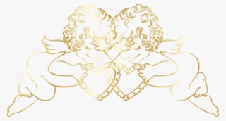 Angels Transparent Gold - Gold Angel Png - 400x400 PNG Download - PNGkit